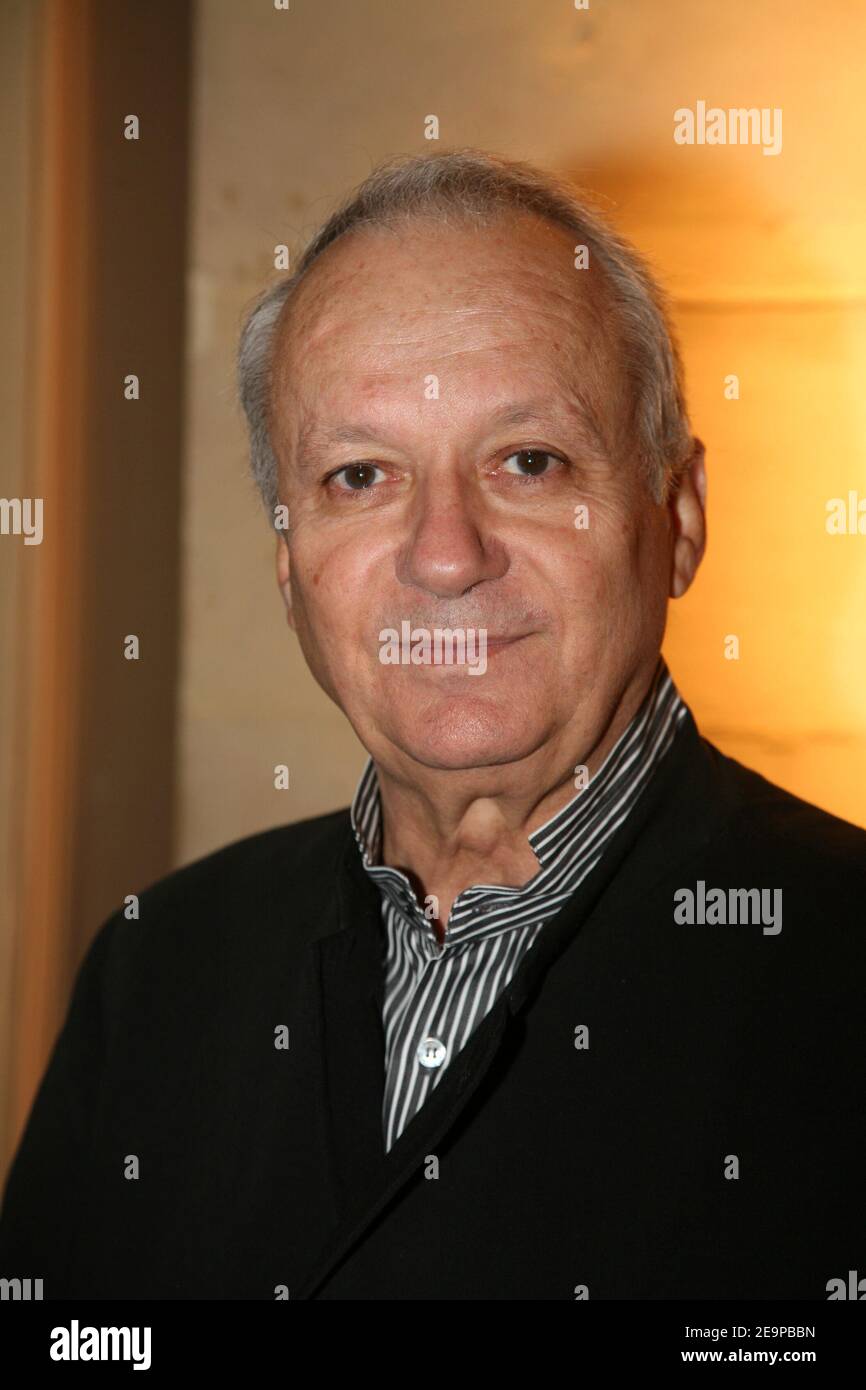 French journalist Jean-Marie Cavada during the book fair 'La fete du ...