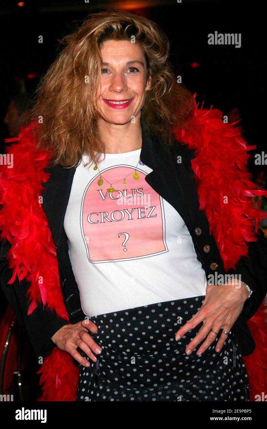 Frigide Barjot attends the Charity gala dinner for 'La Voix de l'Enfant ...