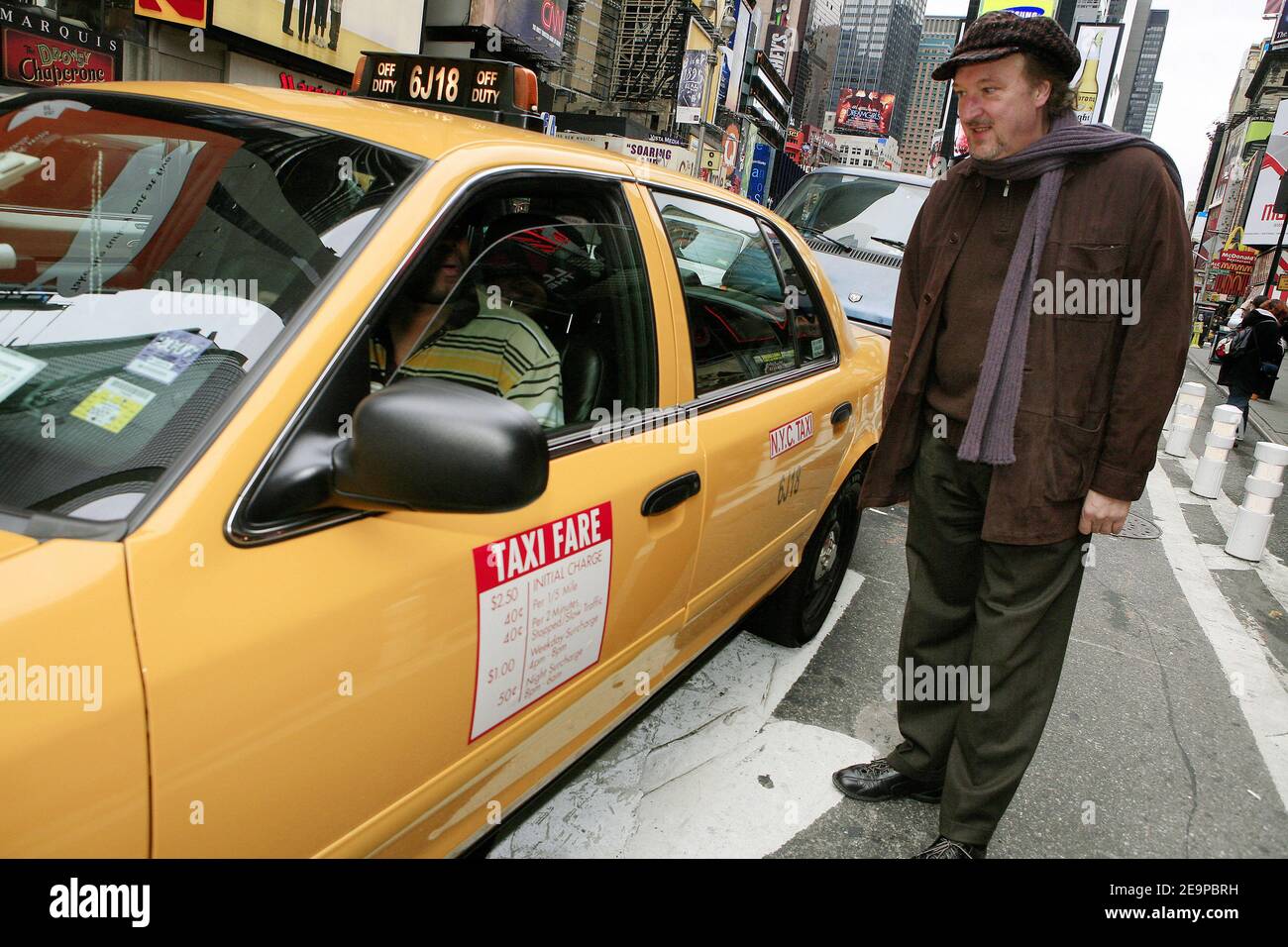French actor Bernard Farcy, nominate for the 2007 Emmy Award, poses a ...