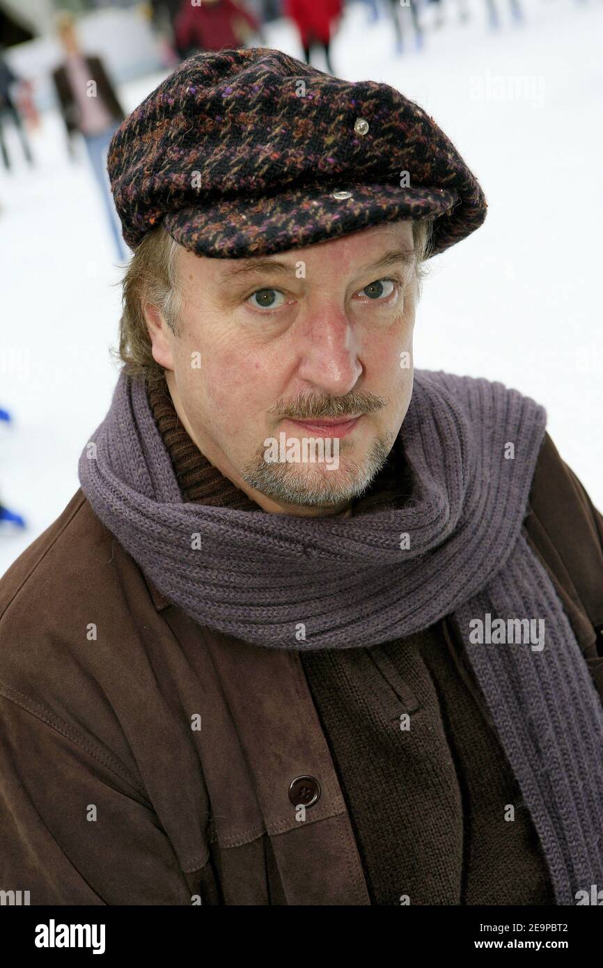 French actor Bernard Farcy, nominate for the 2007 Emmy Award, poses a ...