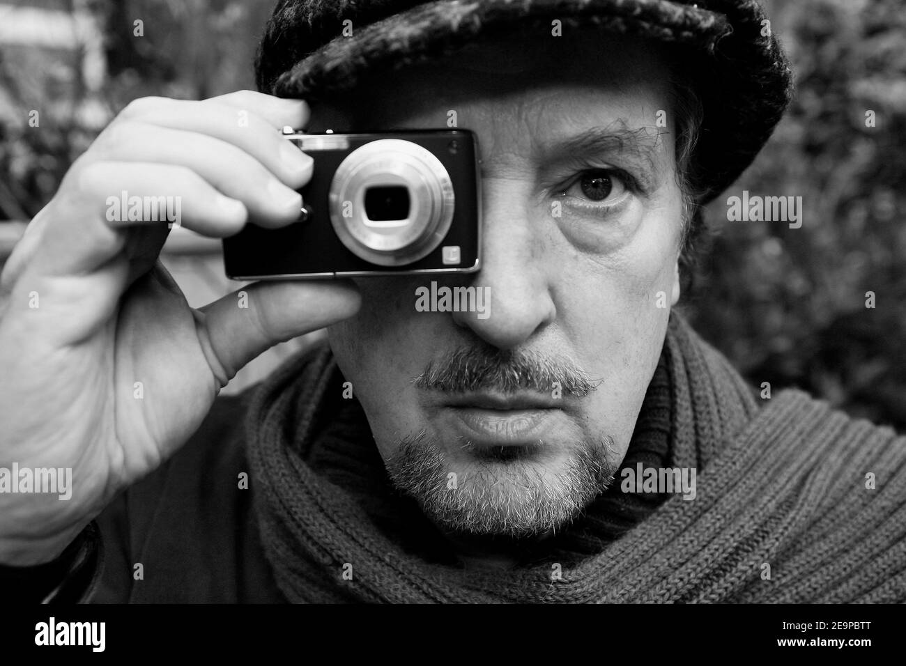 French actor Bernard Farcy, nominate for the 2007 Emmy Award, poses a ...