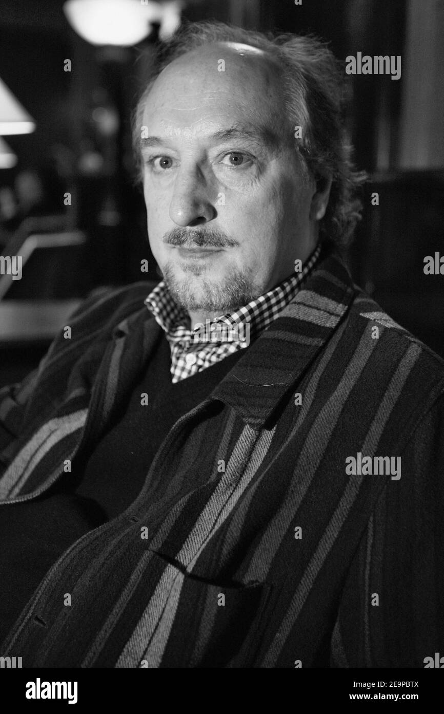 French actor Bernard Farcy, nominate for the 2007 Emmy Award, poses a ...