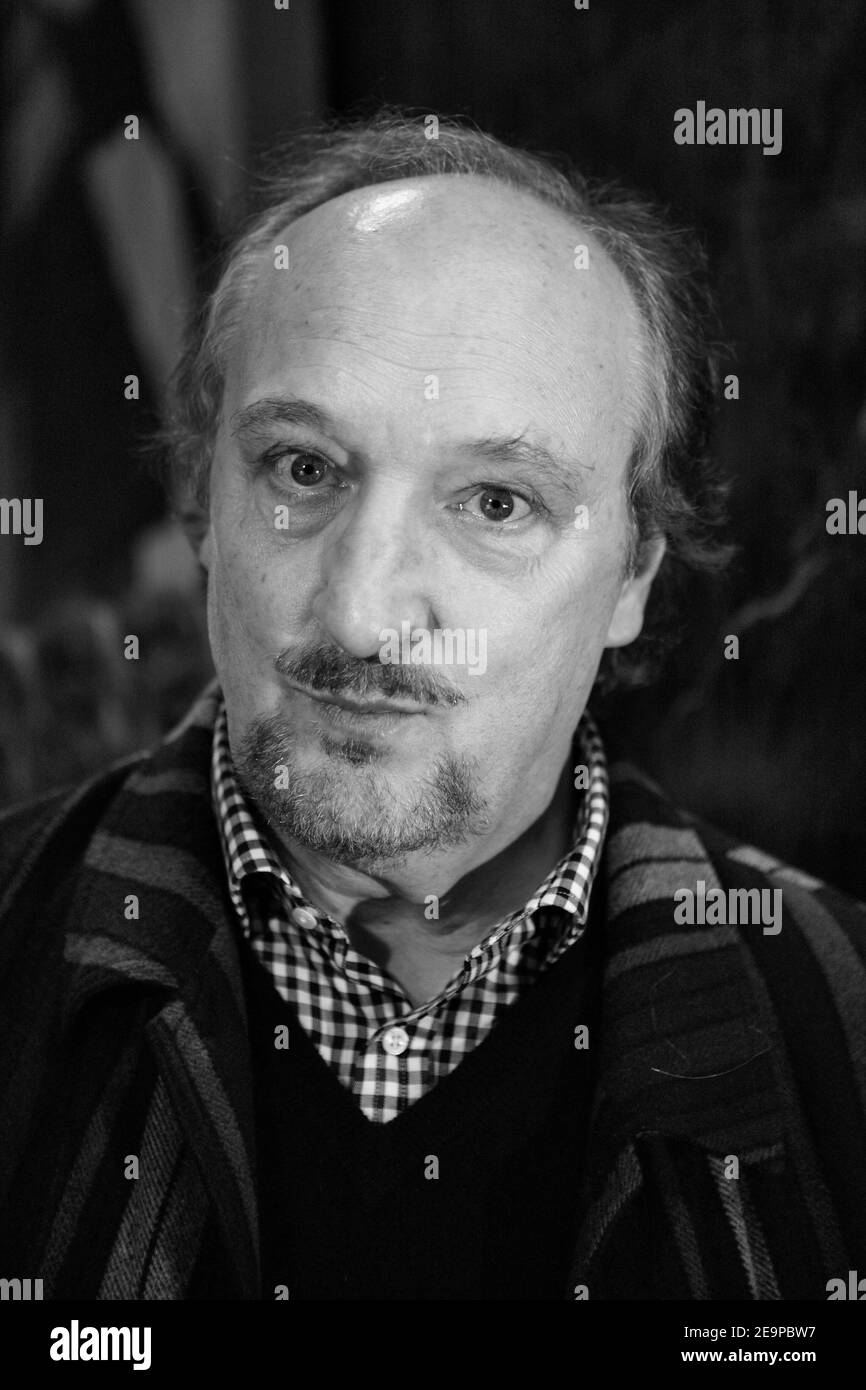 French actor Bernard Farcy, nominate for the 2007 Emmy Award, poses a ...