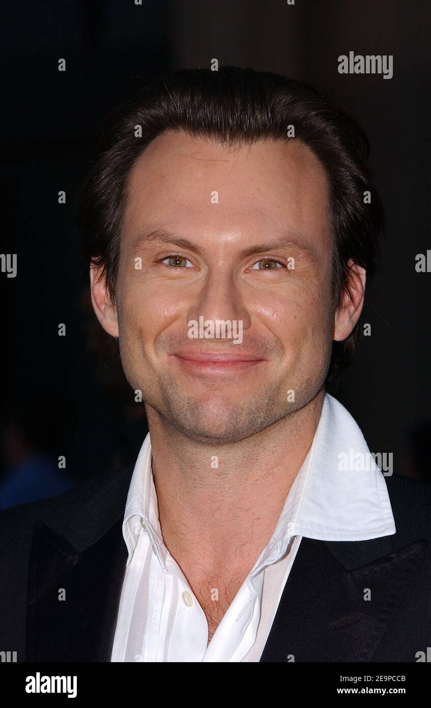 Christian Slater attends the 34th Annual American Music Awards at held ...