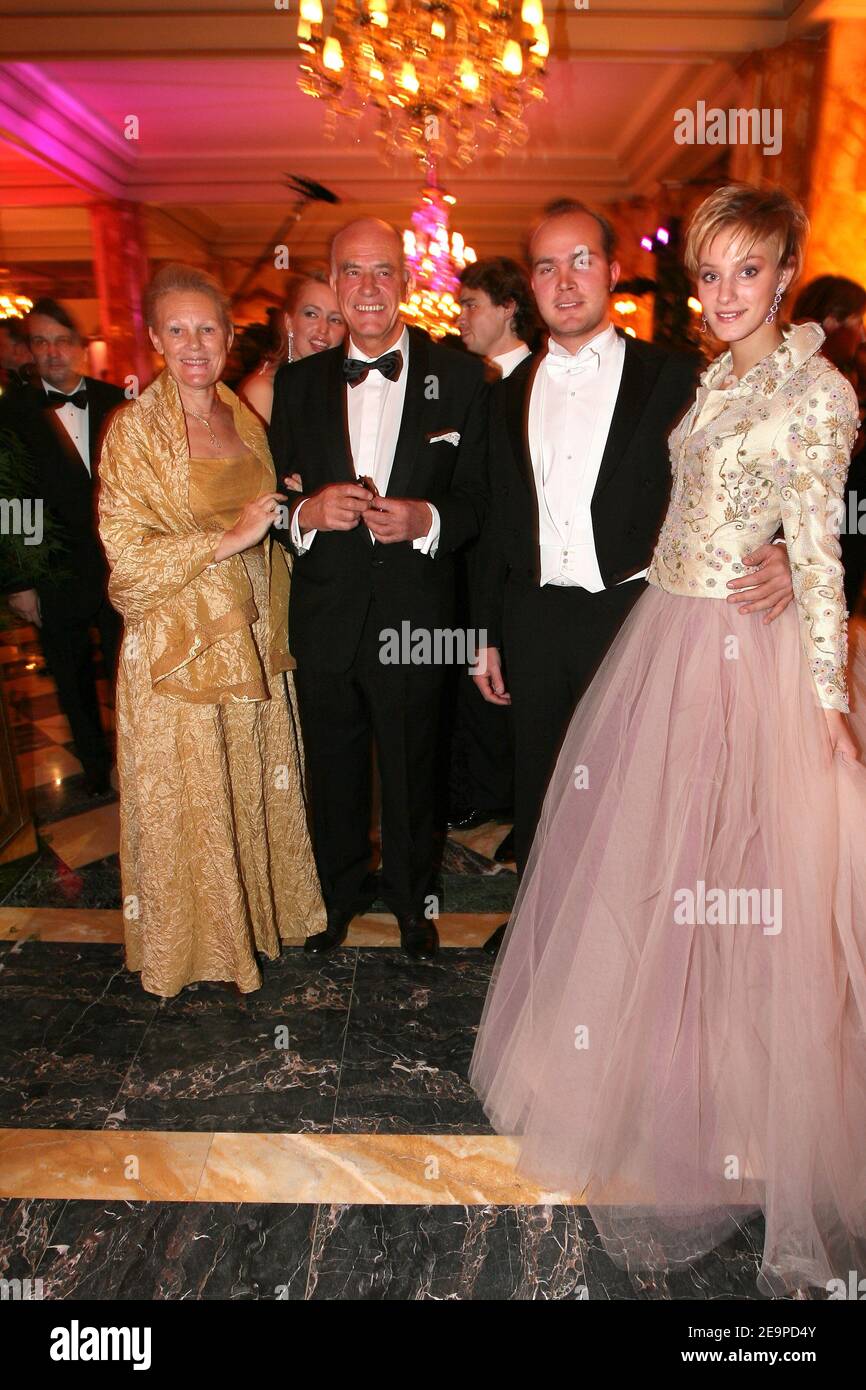 EXCLUSIVE. NO TABLOIDS. Aude de Commarque from France (wearing a ...