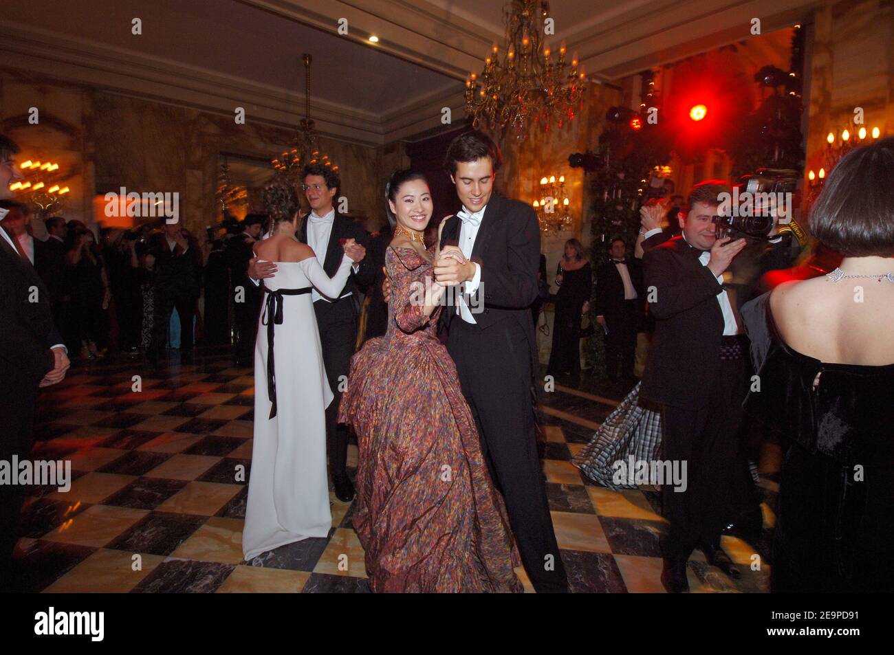 EXCLUSIVE. NO TABLOIDS. Ruriko Nakahara from Japon (wearing a Vivienne ...