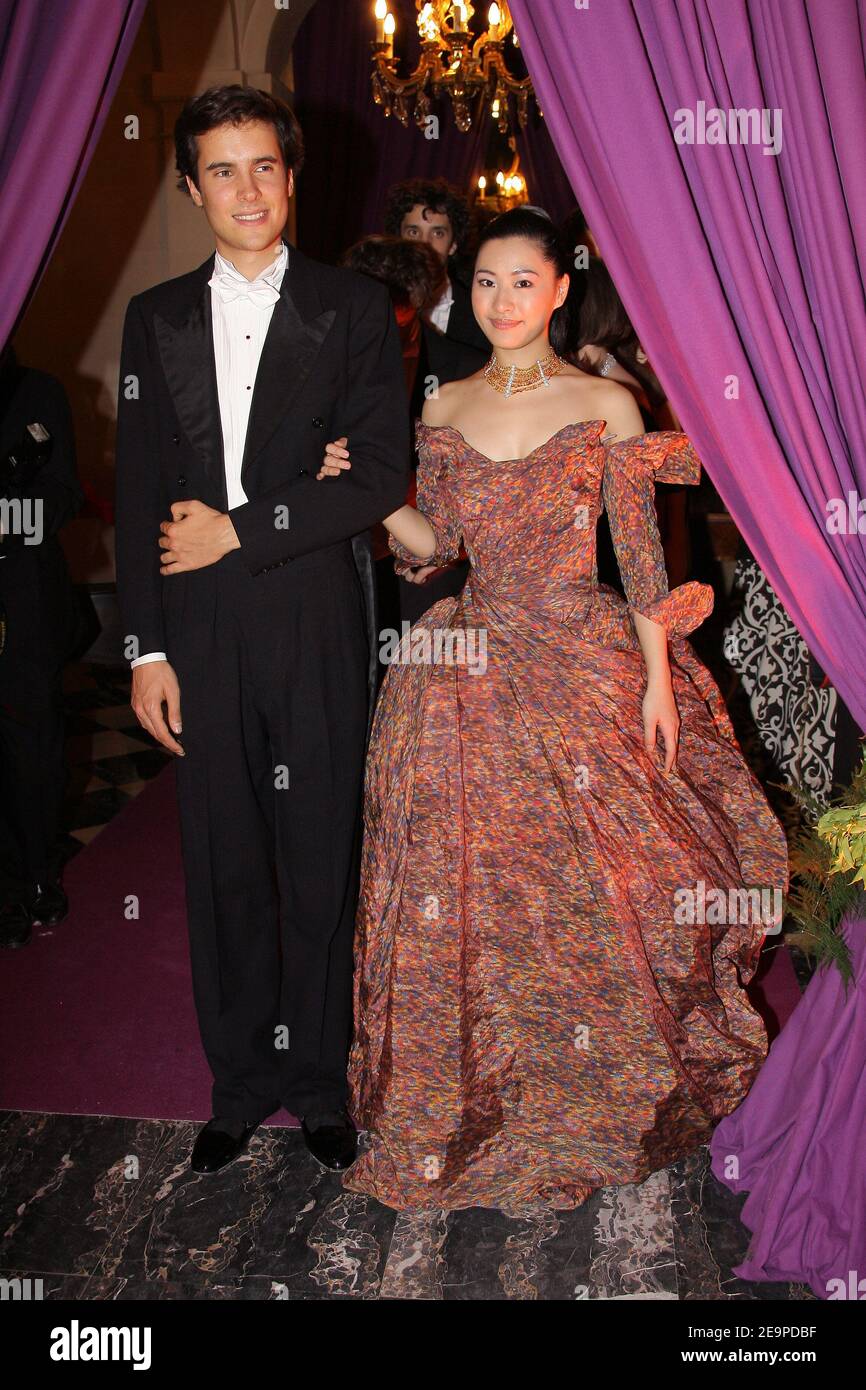 EXCLUSIVE. NO TABLOIDS. Ruriko Nakahara from Japon (wearing a Vivienne ...