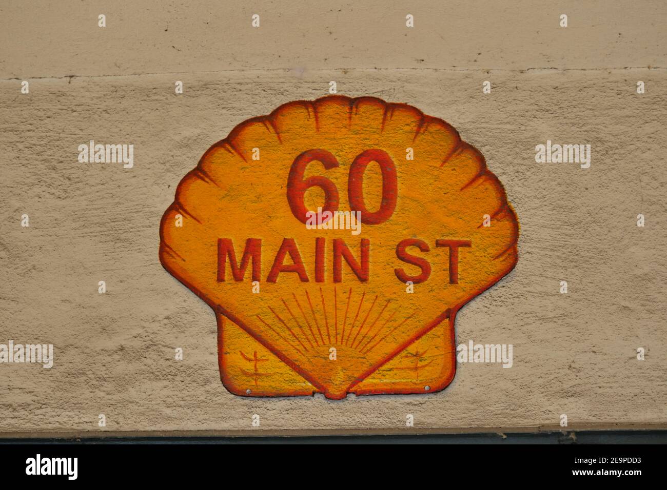 Vintage shell logo hi-res stock photography and images - Alamy