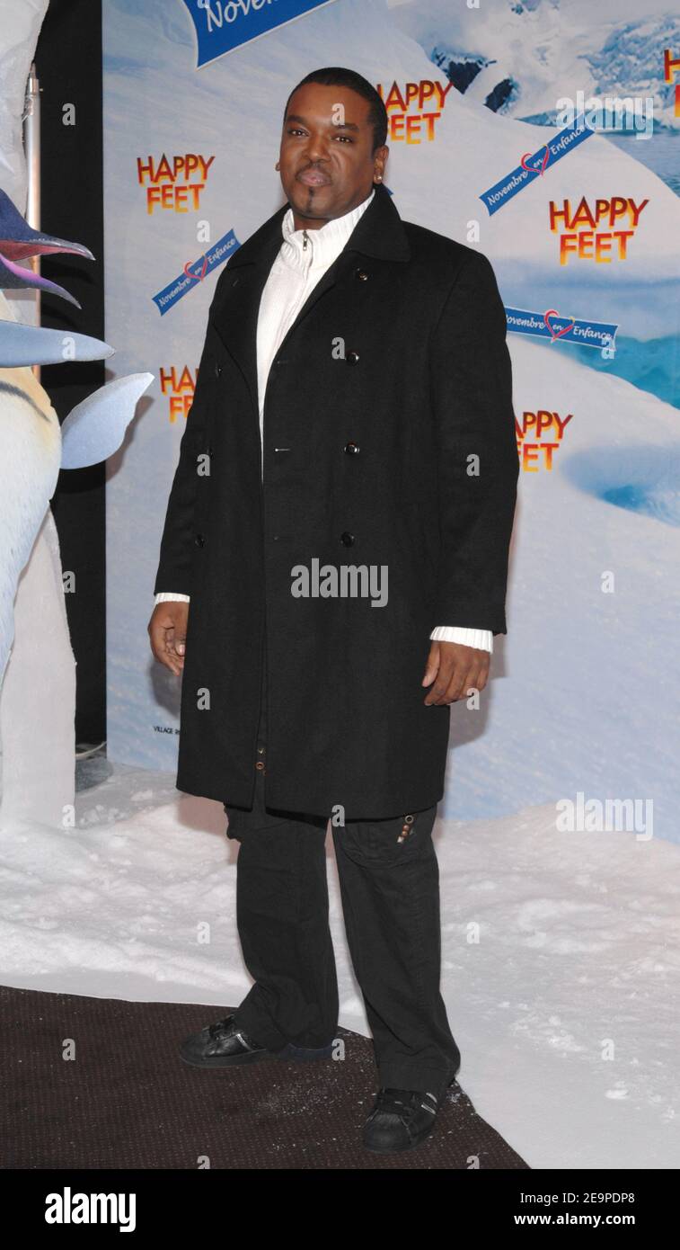 Cast member (French voice) Anthony Kavanagh attends the 'Happy Feet ...
