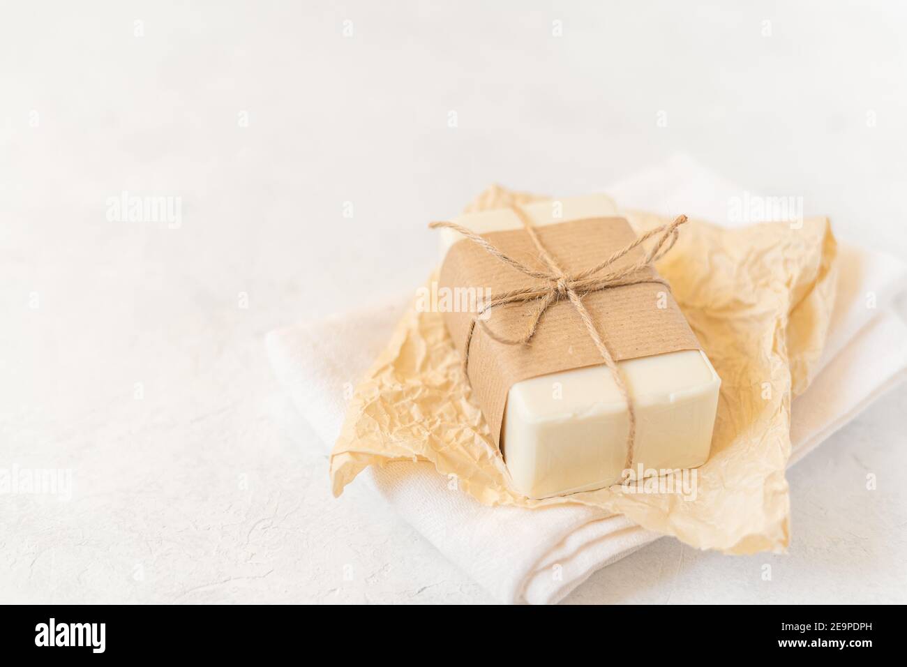 Natural organic soap Stock Photo - Alamy