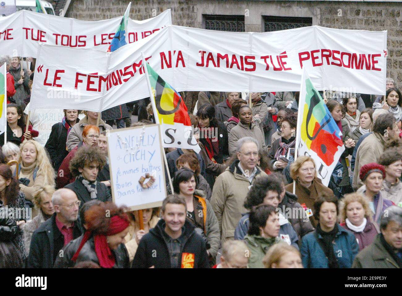 Illustration of protestation in Paris, France, regarding the violence ...