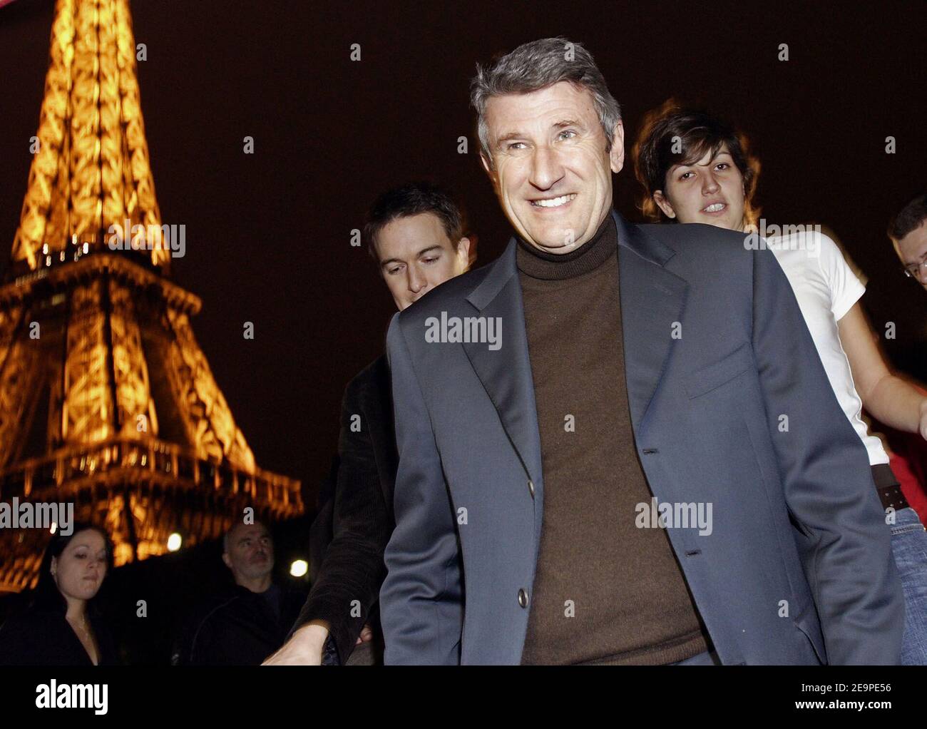 MPF party leader Philippe de Villiers attends the National Convention ...