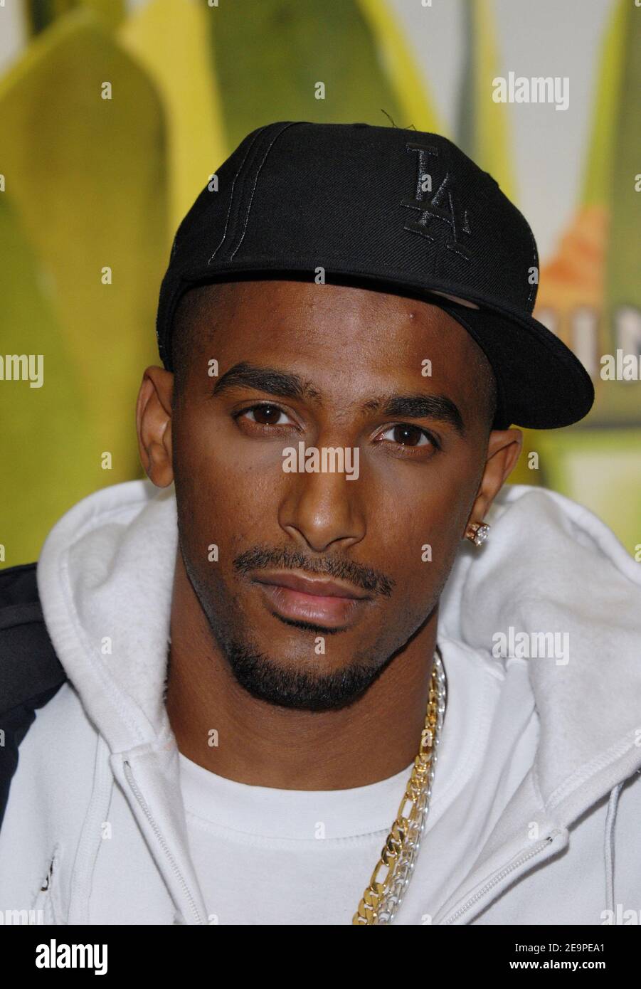 Rapper Stomy Bugsy poses as he arrives to the 'Arthur et les Minimoys ...