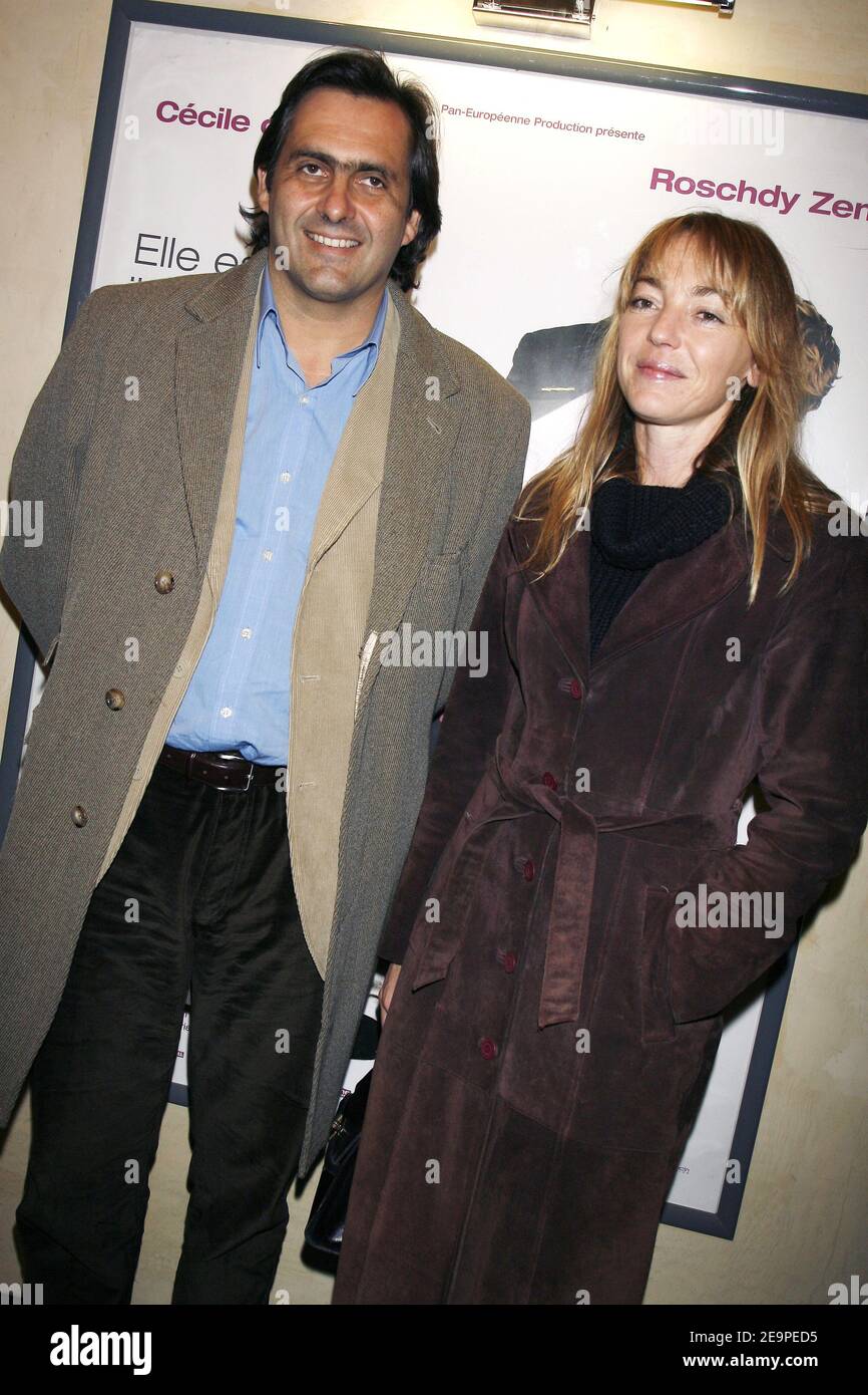 Emmanuel Chain and friend pose upon their arrival at the 'Mauvaise Foi ...