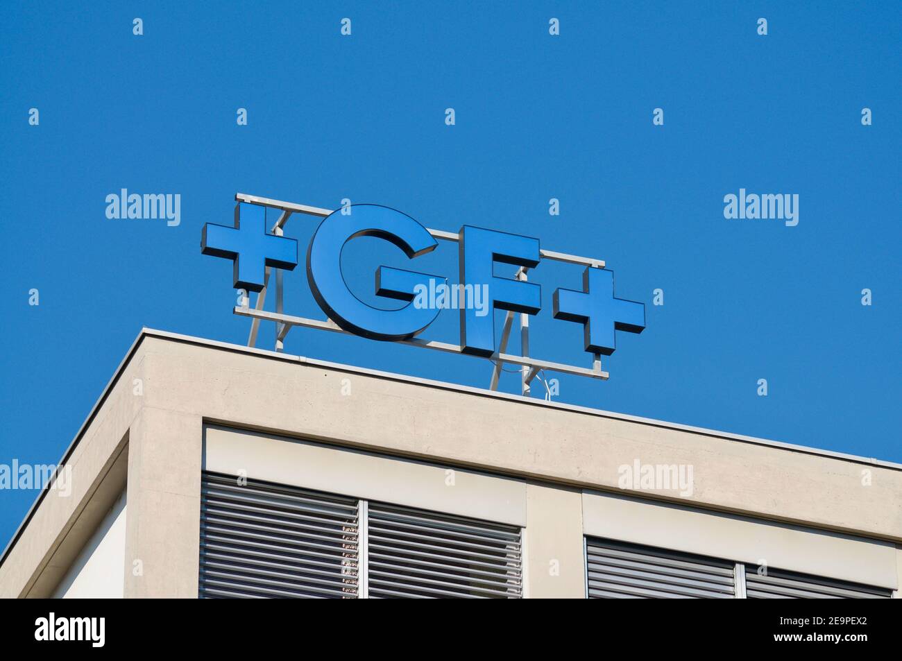 Georg fischer logo hi-res stock photography and images - Alamy