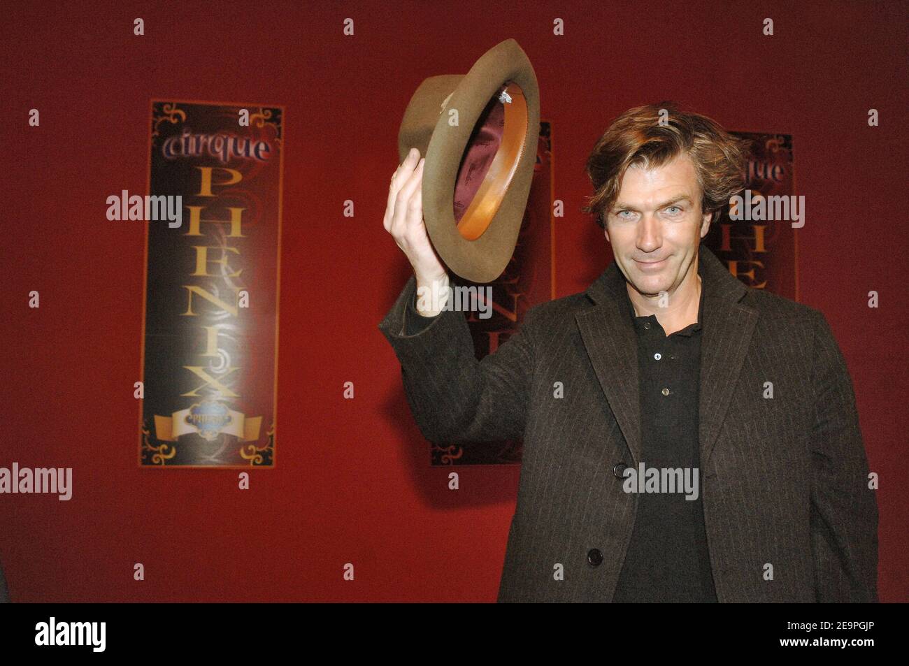 French actor Philippe Caroit attends the 'Phenix Circus' premiere ...