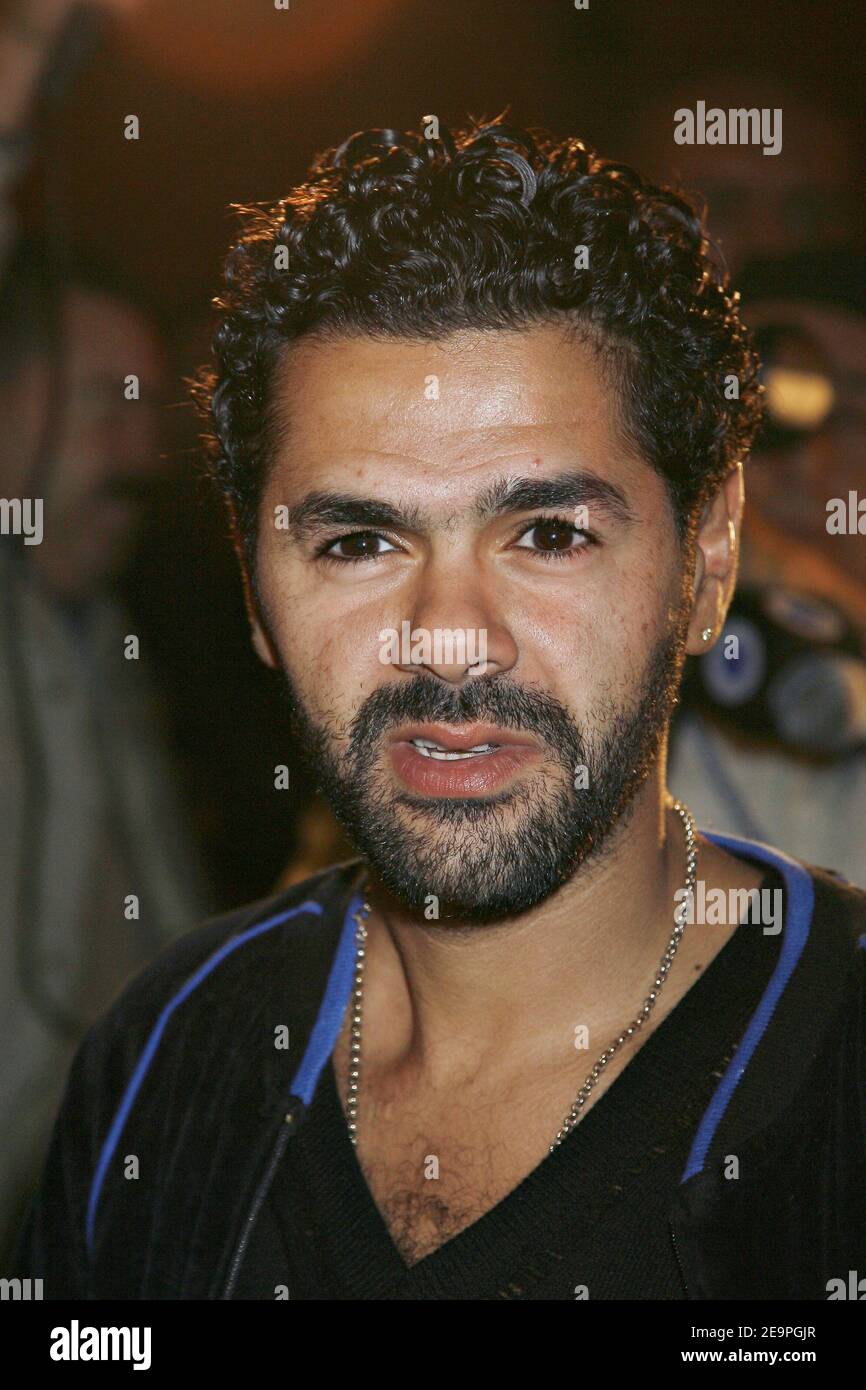 Jamel Debbouze attends the screening of 'Indigenes' held on the Jemaa ...