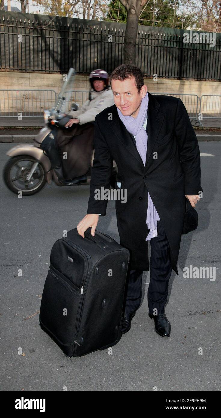 French humorist and actor Dany Boon arrives at the Pavillon Gabriel in ...