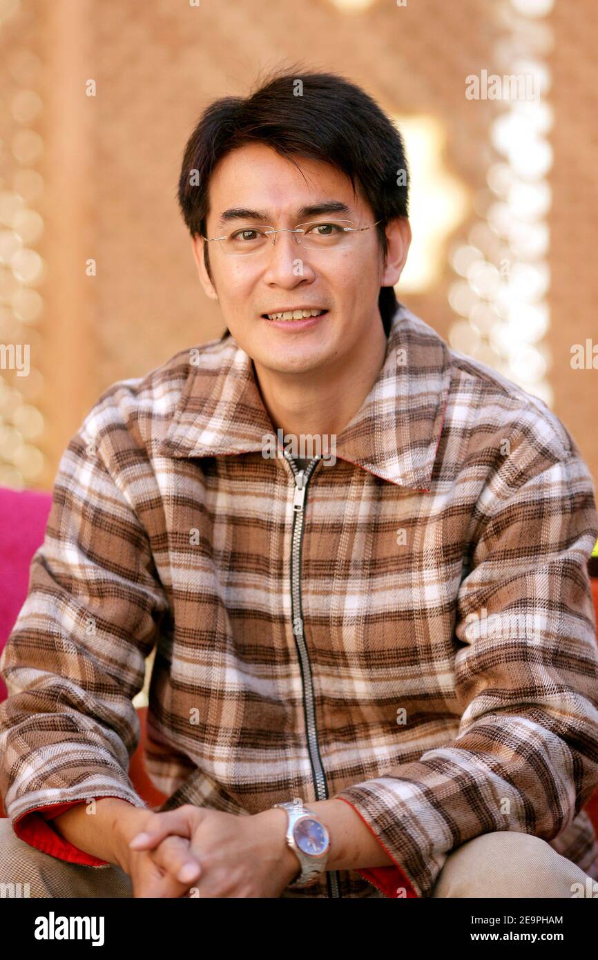 Actors Chye Chee Keong poses at a photocall for the movie 'Before we ...