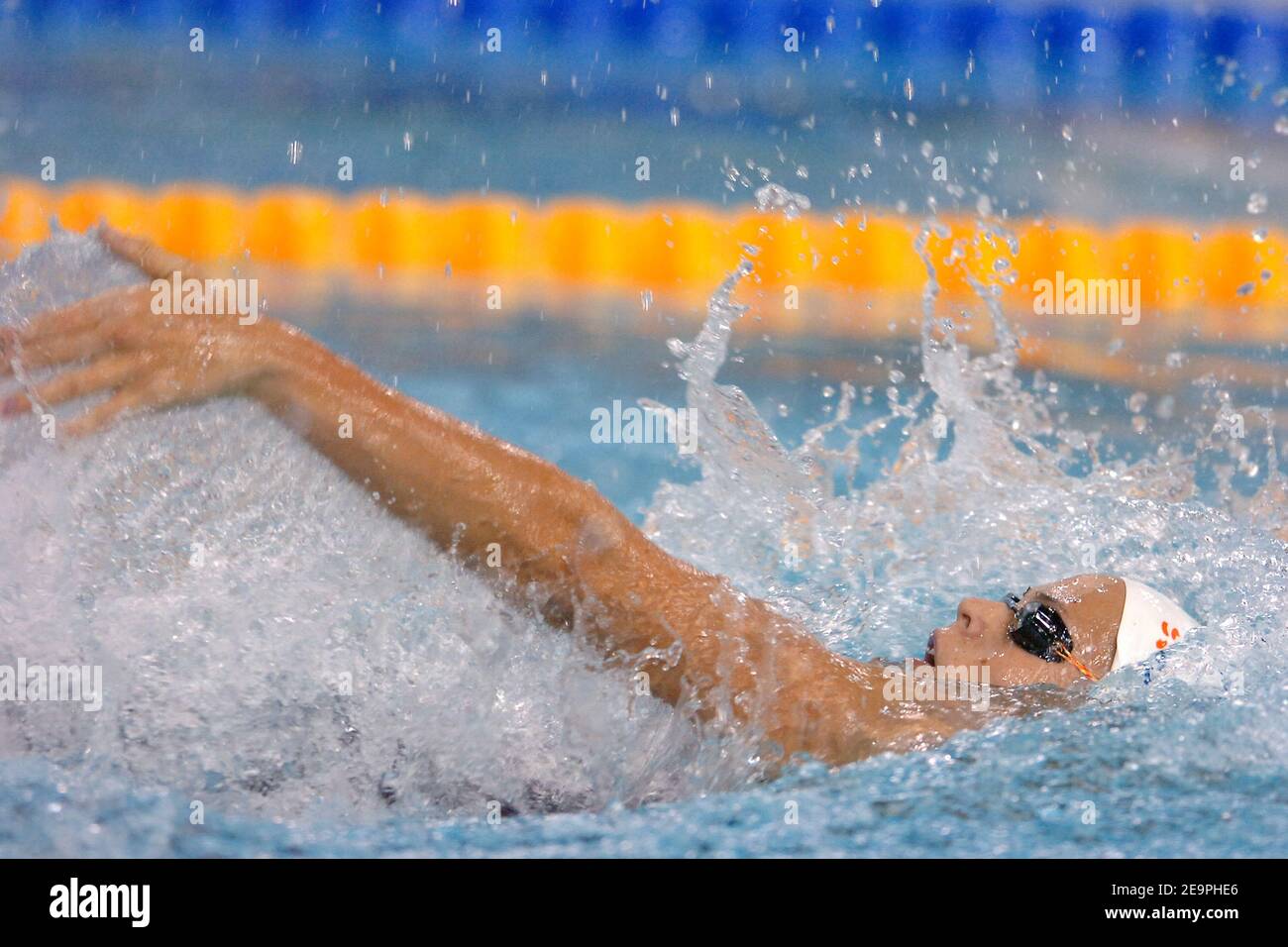100 meters backstroke hi-res stock photography and images - Alamy