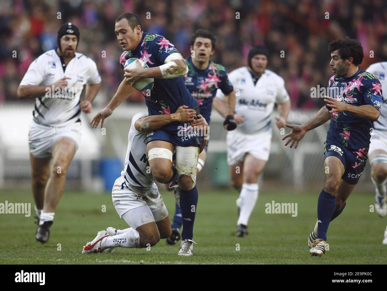 Stade Francais Sergio Parisse during the European Cup rugby union match ...