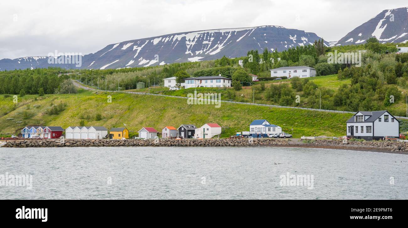 Hjalteyri village hi-res stock photography and images - Alamy