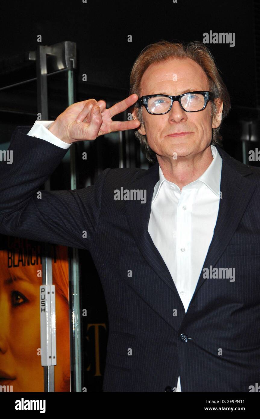 Actor Bill Nighy attends the 'Notes On A Scandal' premiere presented by ...