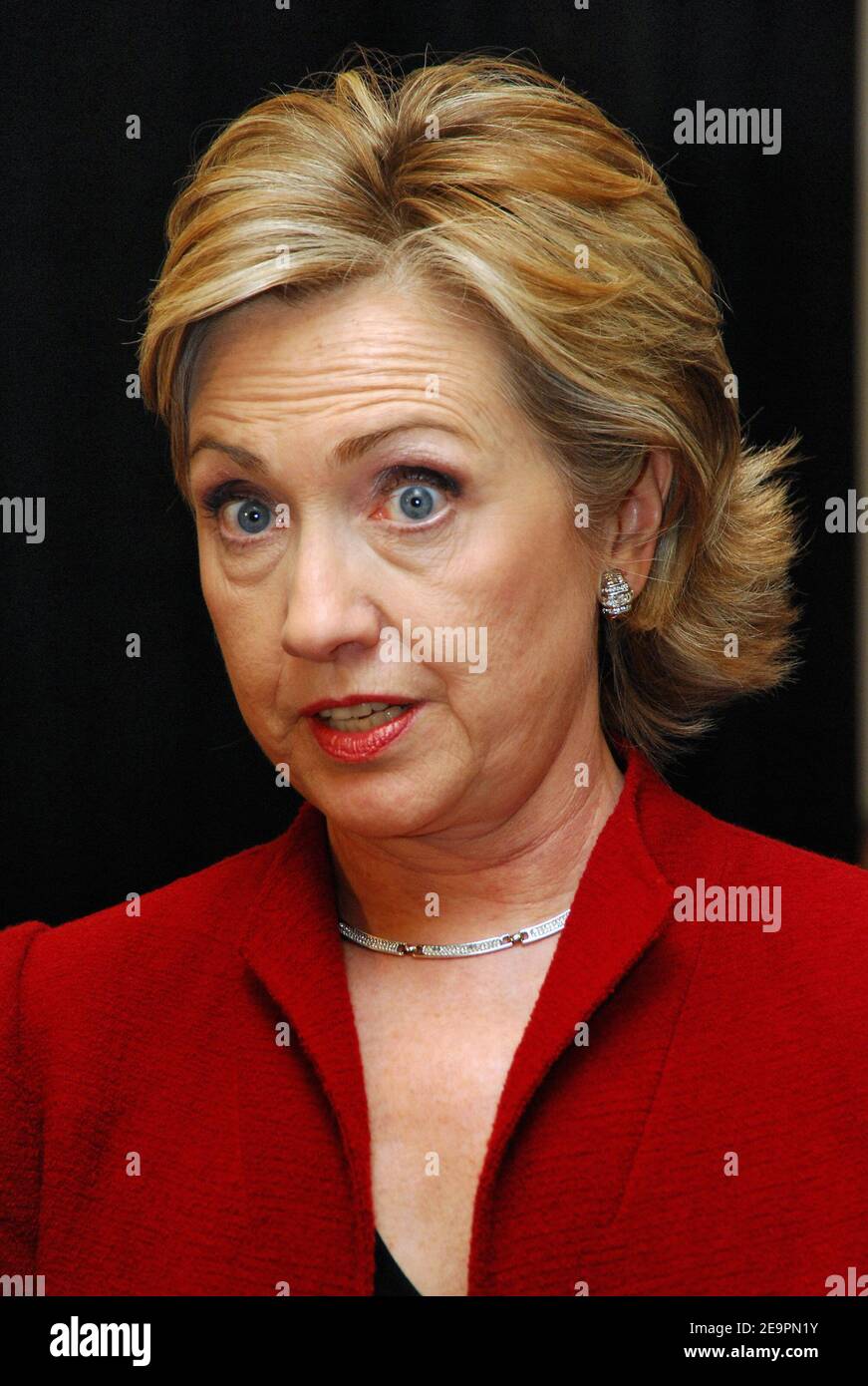 Senator Hillary Rodham Clinton attends a book signing for her book 'It ...