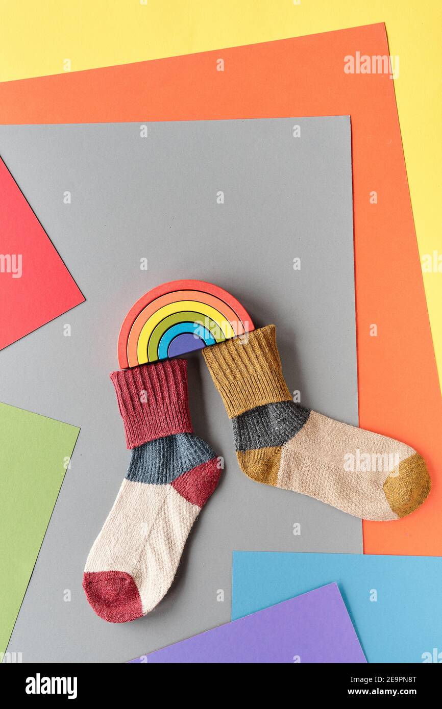 Poster for Odd Socks Day initiative against bullying by Anti-bullying alliance on November 16 ...