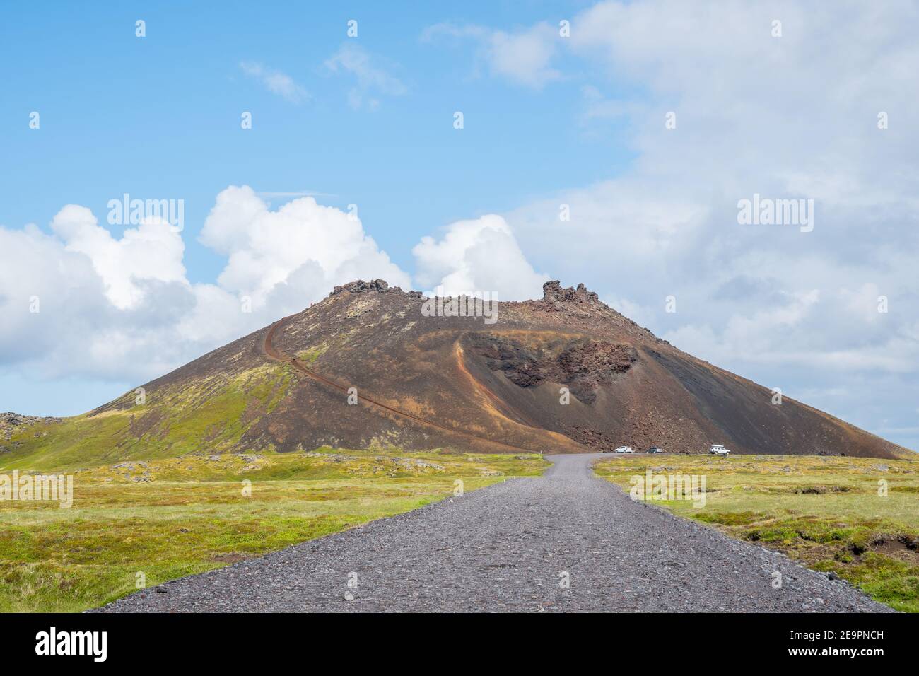 Saxhóll is one of the most popular craters on the Snæfellsnes Peninsula ...