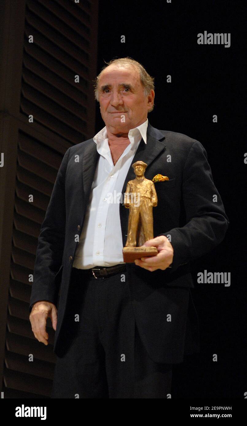 French actor Claude Brasseur attends the 'Prix Raimu' Awards ceremony ...