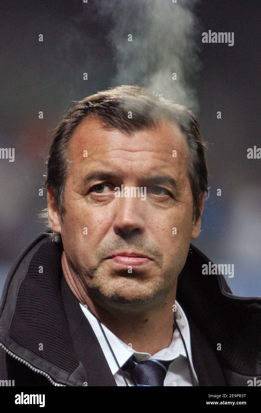 Olympique de marseille coach albert emon hi-res stock photography and ...