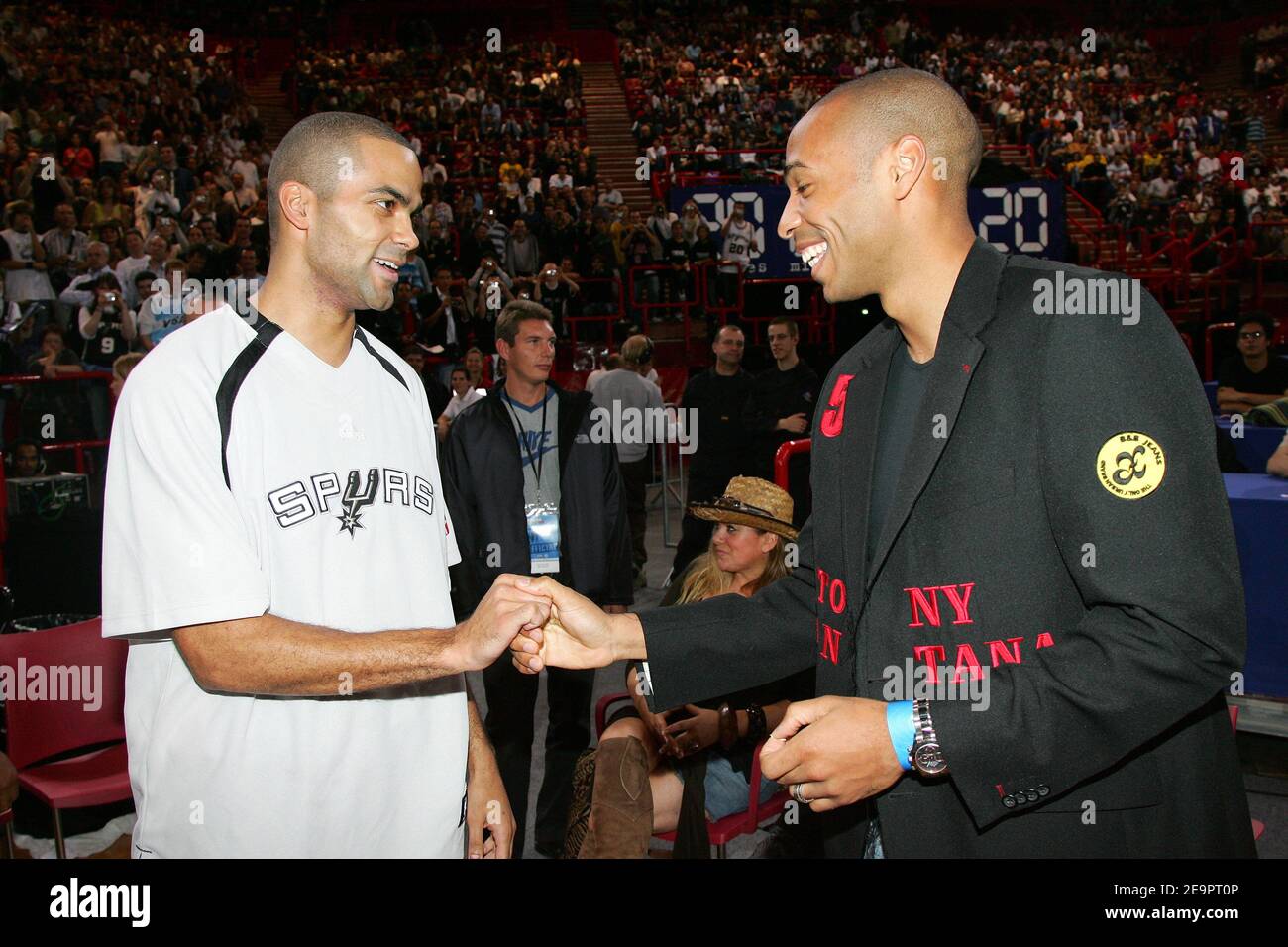 Thierry Henry And Tony Parker