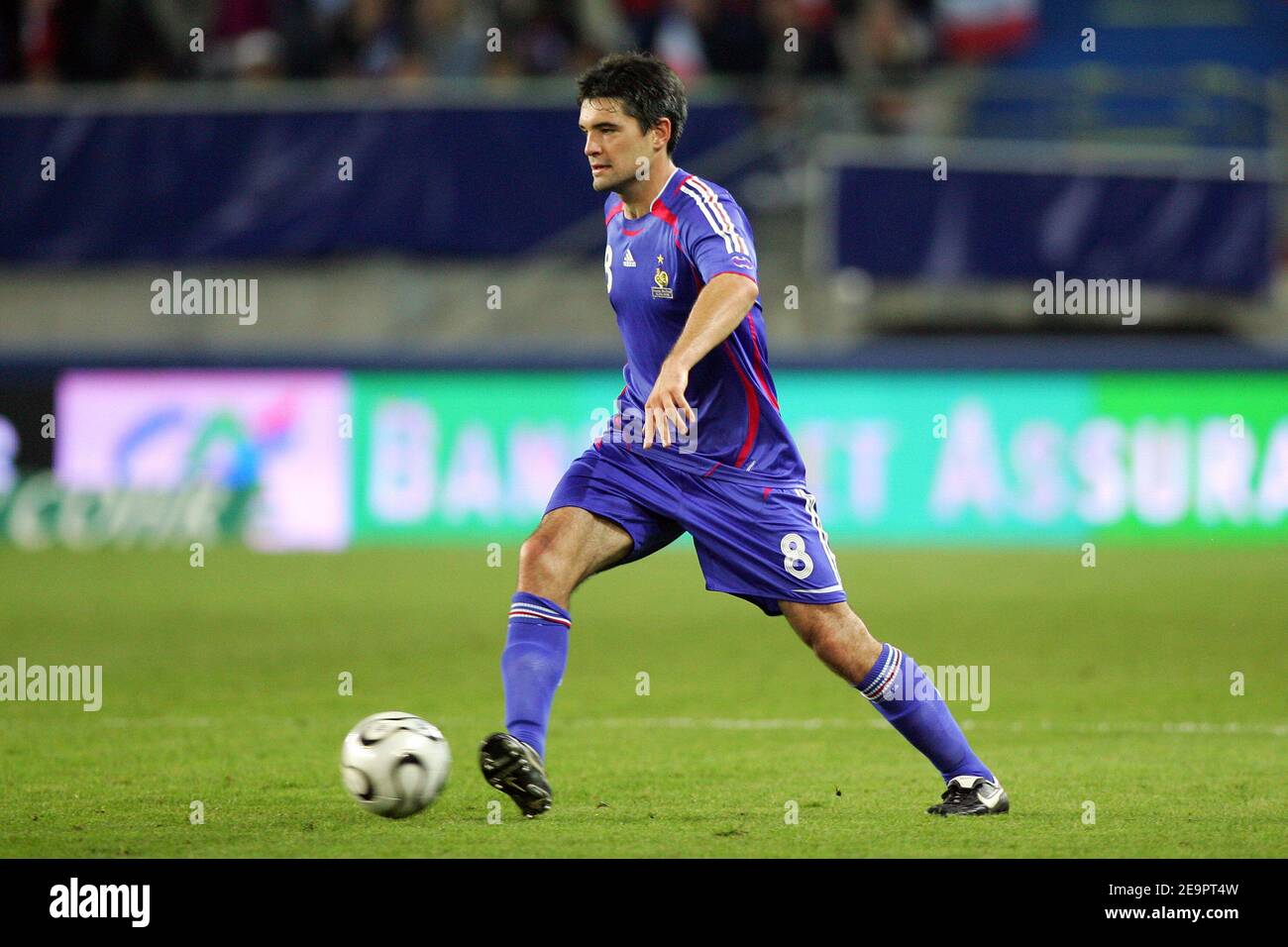 France's Jeremy Toulalan during 2008 UEFA European Cup Group B ...