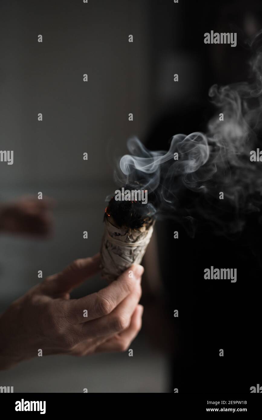 Smudge stick High Resolution Stock Photography and Images - Alamy