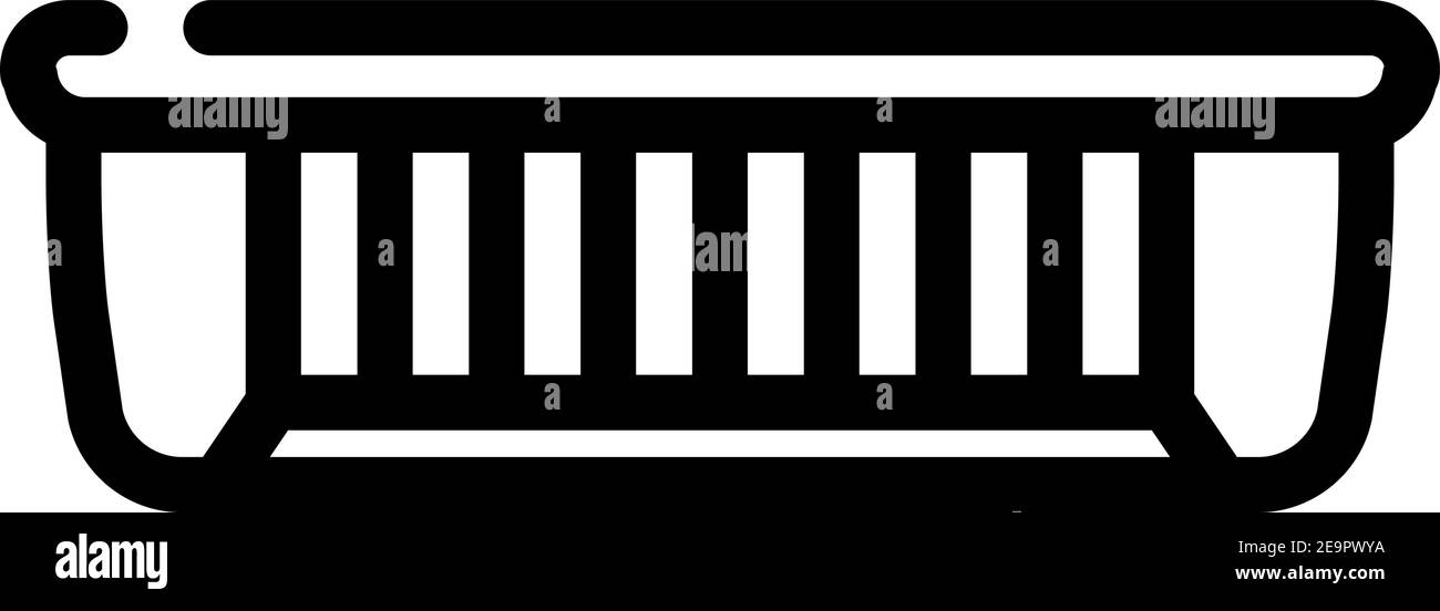 canned fish container line icon vector illustration Stock Vector Image ...