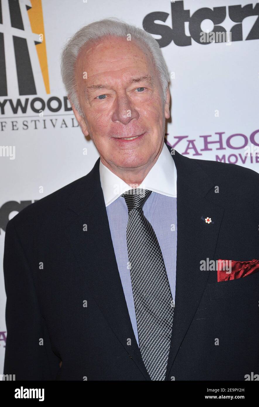 Christopher plummer oscar hi-res stock photography and images - Alamy