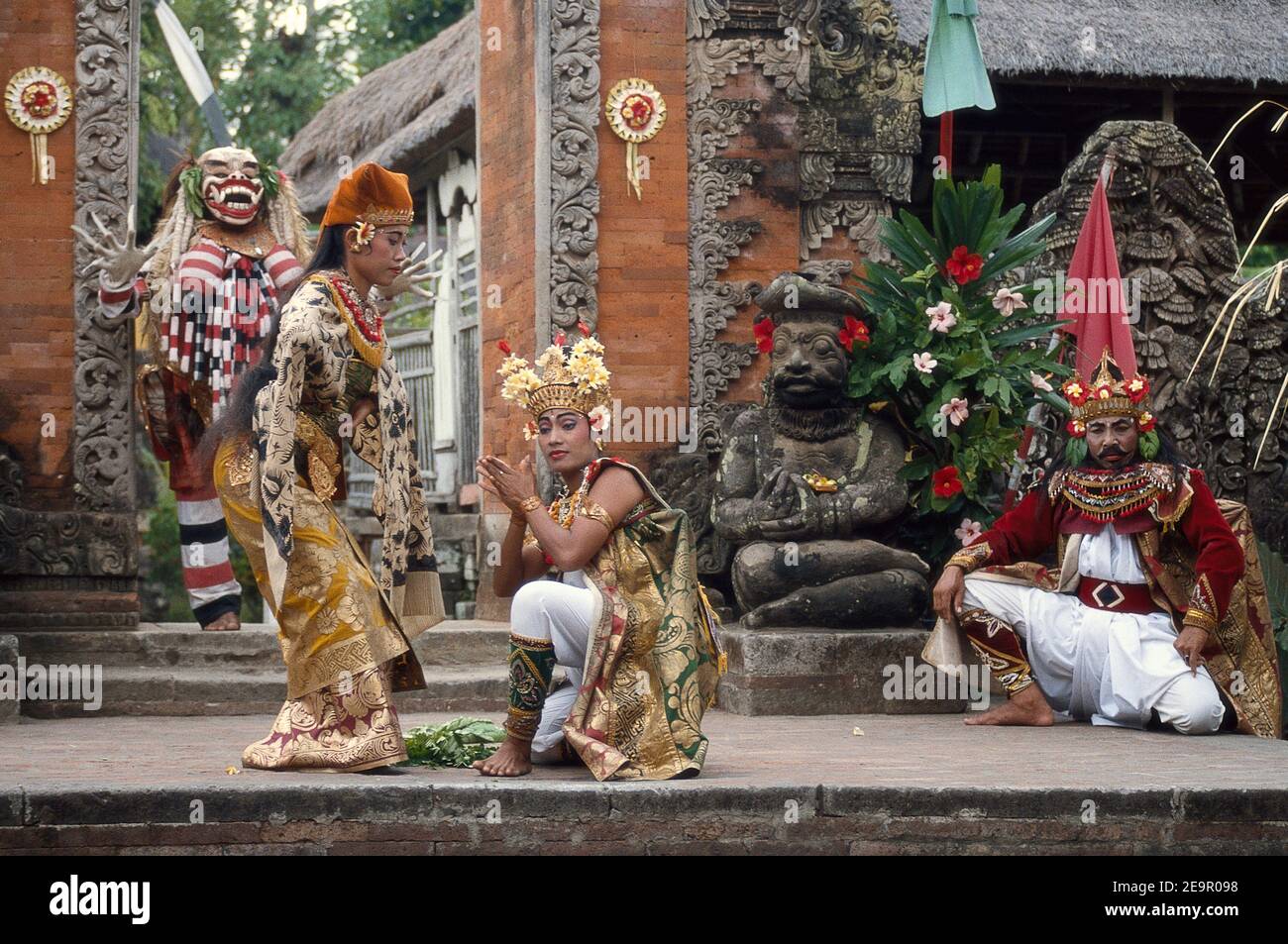 Barong Dance, Batubulan - Bali - Indonesia 1990 (Photo on photographic ...