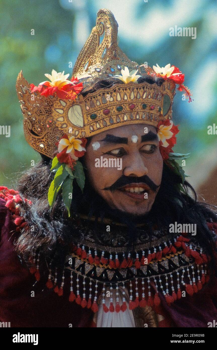 Indonesia bali batubulan barong dance show hi-res stock photography and ...