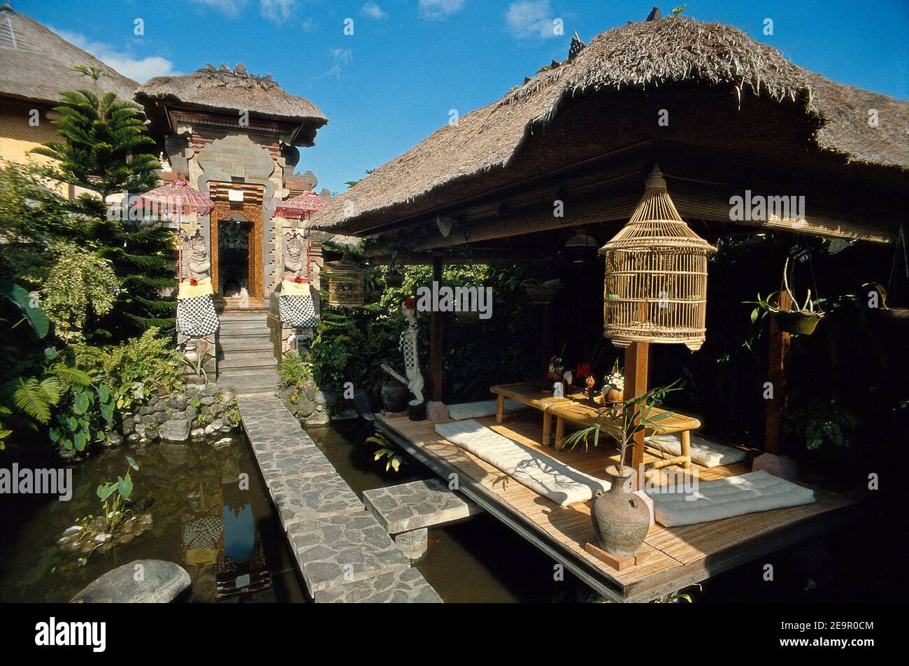 Balinese Garden, Ubud - Bali - Indonesia 1990 (Photo on photographic ...