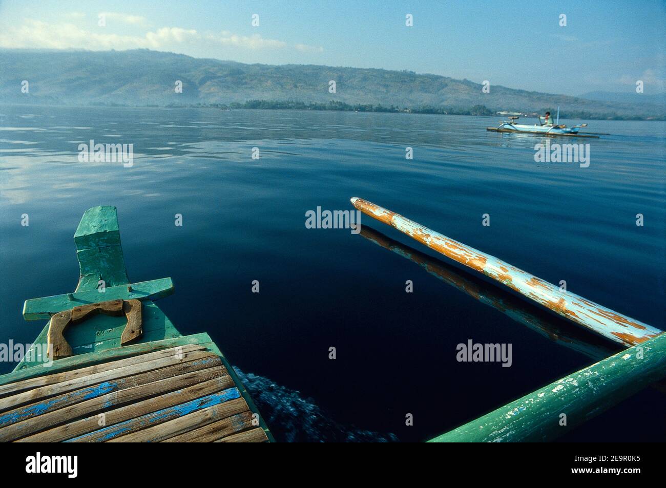 Traditional colourful indonesian boat on hi-res stock photography and ...