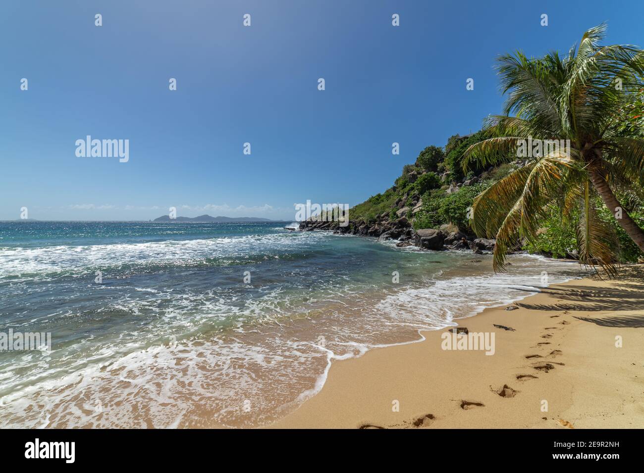 Saint Vincent and the Grenadines, Indian Bay Stock Photo - Alamy
