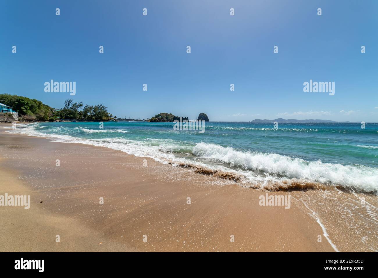 Saint Vincent and the Grenadines, Indian Bay Stock Photo - Alamy