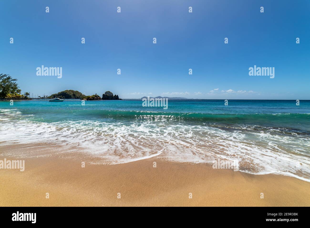 Saint Vincent and the Grenadines, Indian Bay Stock Photo - Alamy