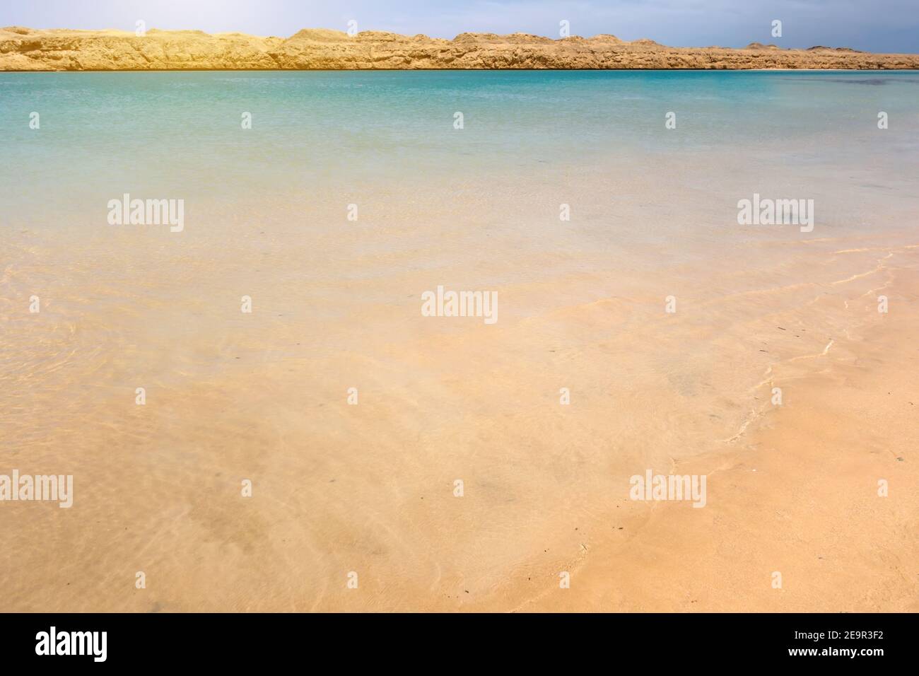 Landscape Magic lake Hidden bay ecosystems Ras Mohammed National Park ...