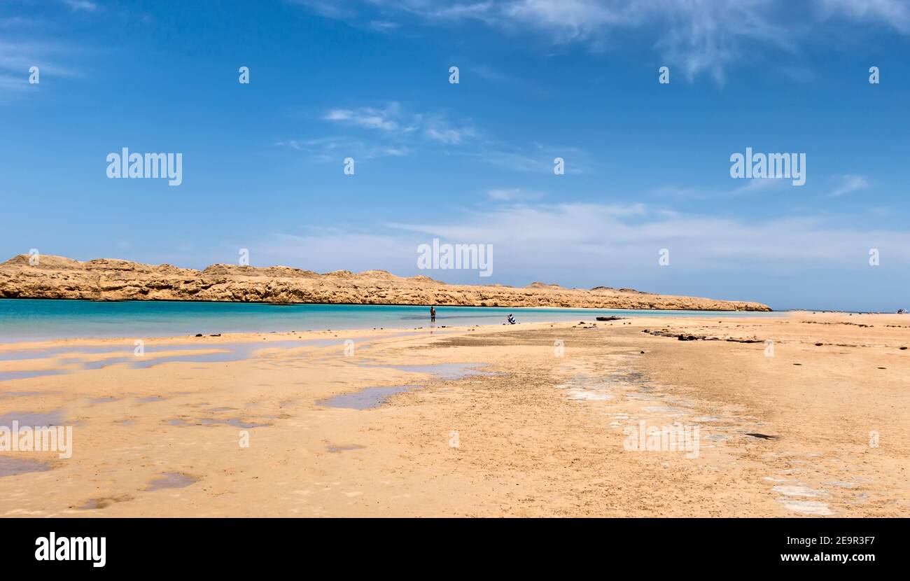 Magic lake Hidden bay ecosystems Ras Mohammed National Park marine ...