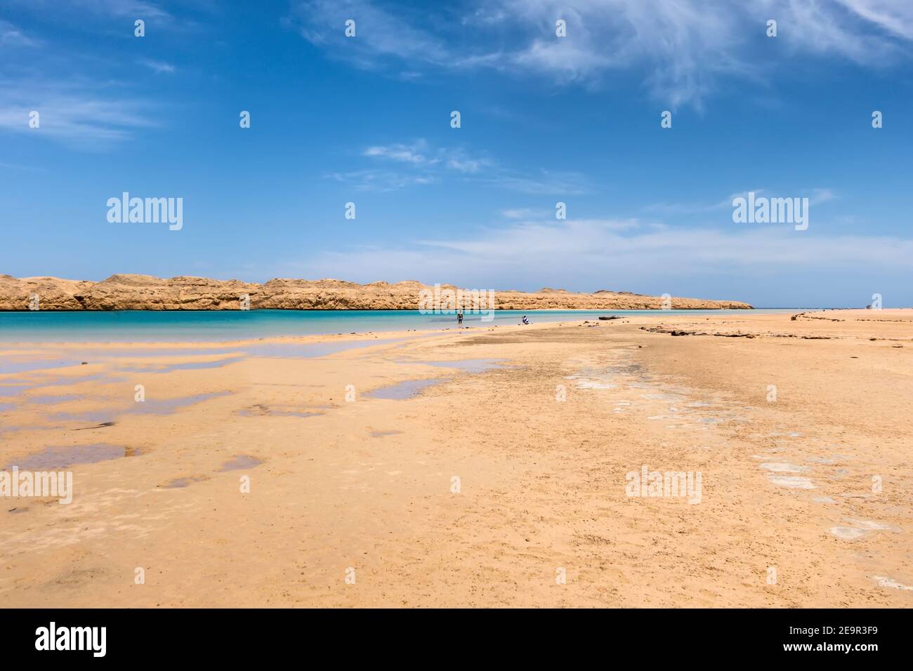Magic lake beach Hidden bay ecosystems Ras Mohammed National Park ...