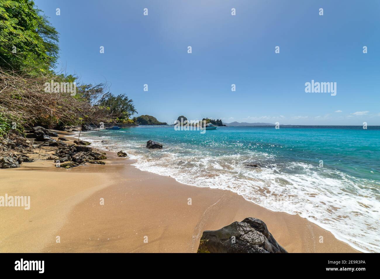 Saint Vincent and the Grenadines, Indian Bay Stock Photo - Alamy