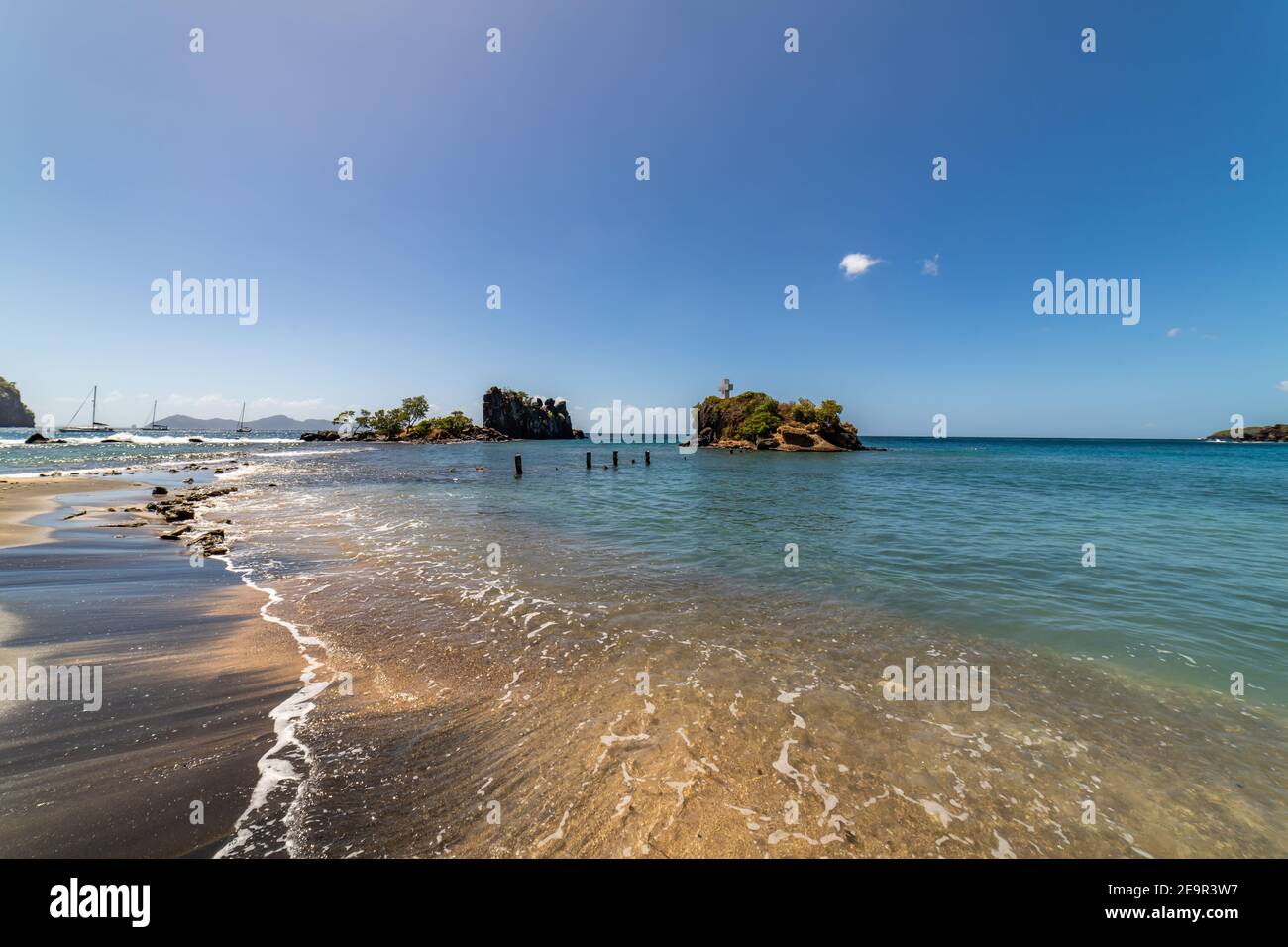 Saint Vincent and the Grenadines, Indian Bay Stock Photo - Alamy