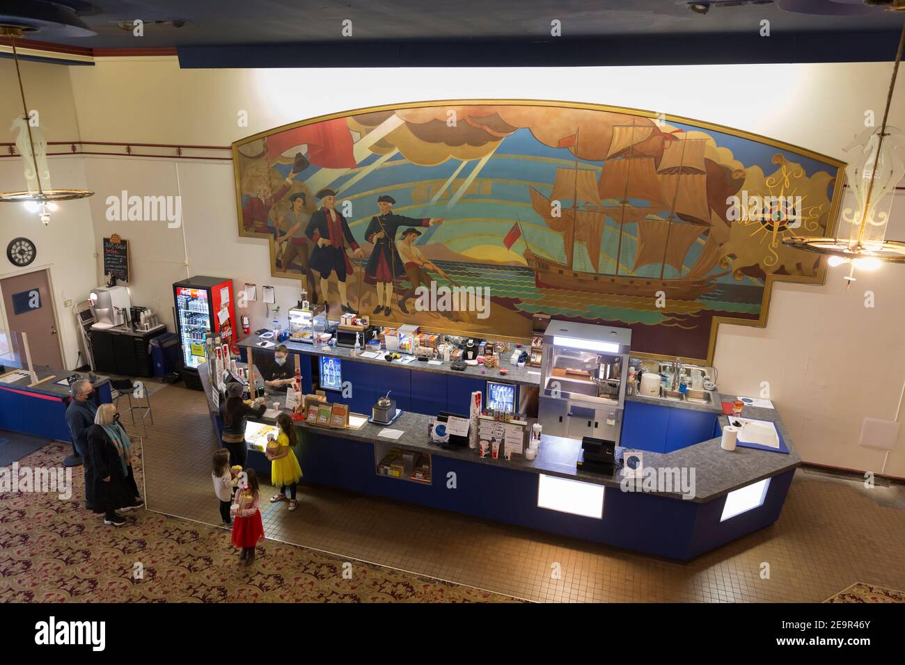 Concession Counter High Resolution Stock Photography and Images - Alamy